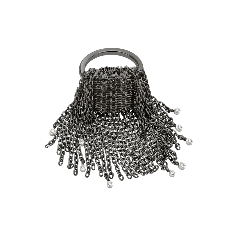 Fringe Ring - 18K Gold & Diamonds - Solange Azagury-Partridge