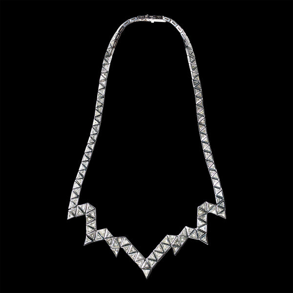 Triangle Diamond Necklace