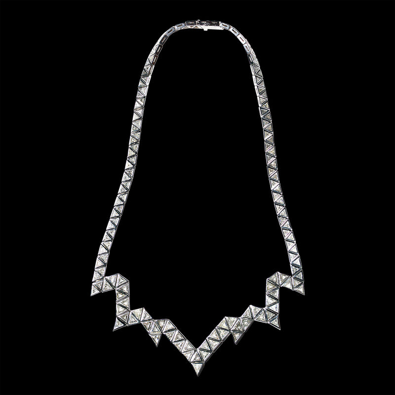 Triangle Diamond Necklace